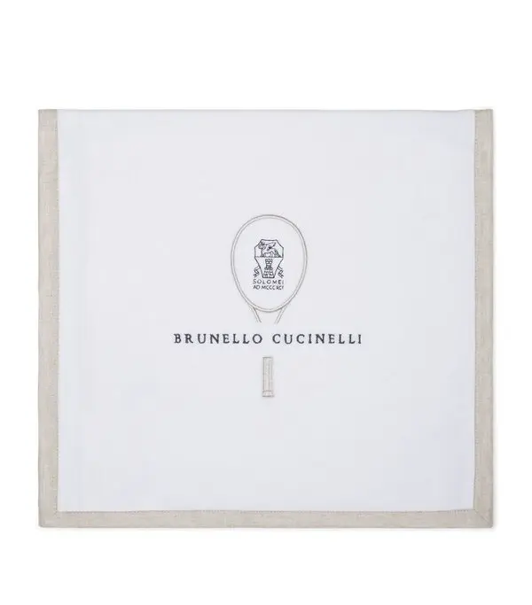 Brunello Cucinelli Cotton Bath Towel - White