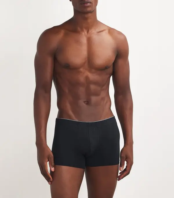 Hanro Cotton Superior Trunks - Black