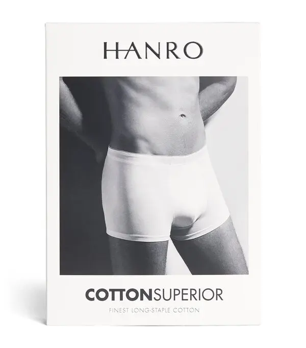 Hanro Cotton Superior Trunks - Black