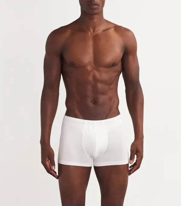 Hanro Cotton Superior Trunks - White