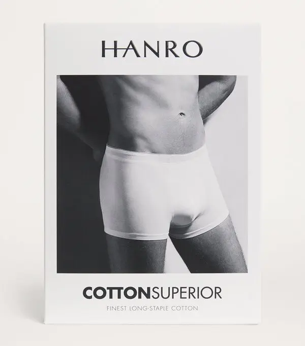 Hanro Cotton Superior Trunks - White