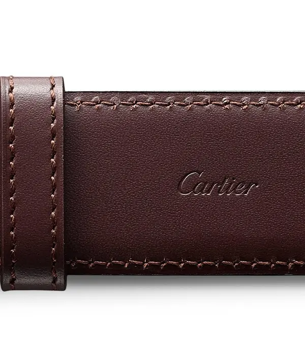 Cartier Tank De Leather Belt