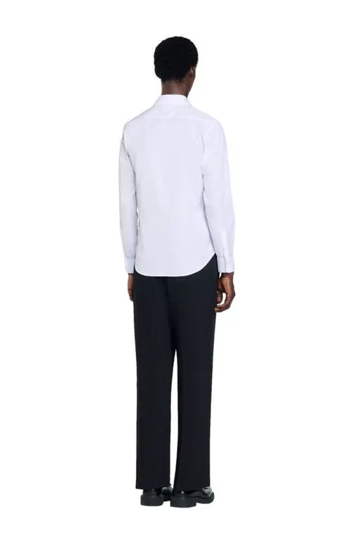 Sandro Cotton Shirt - White