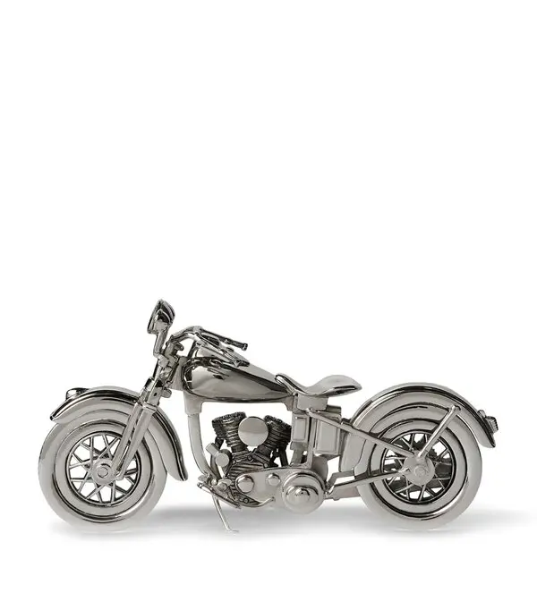 Ralph Lauren Ely Motorcycle Ornament - Silver