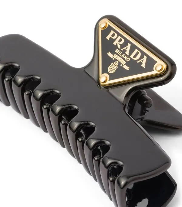 Prada Triangle Claw Clip