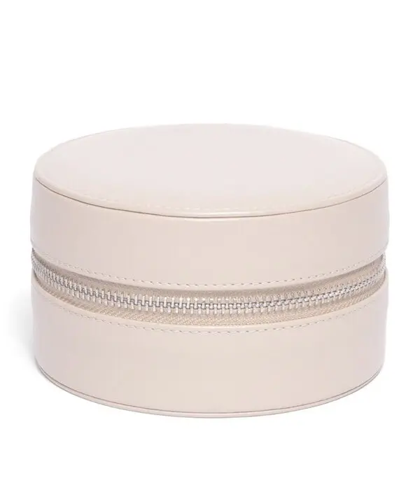 RAPPORT LONDON Leather Jewellery Case - Neutral