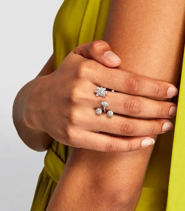 Yeprem Y-not Diamond And Gold Ring