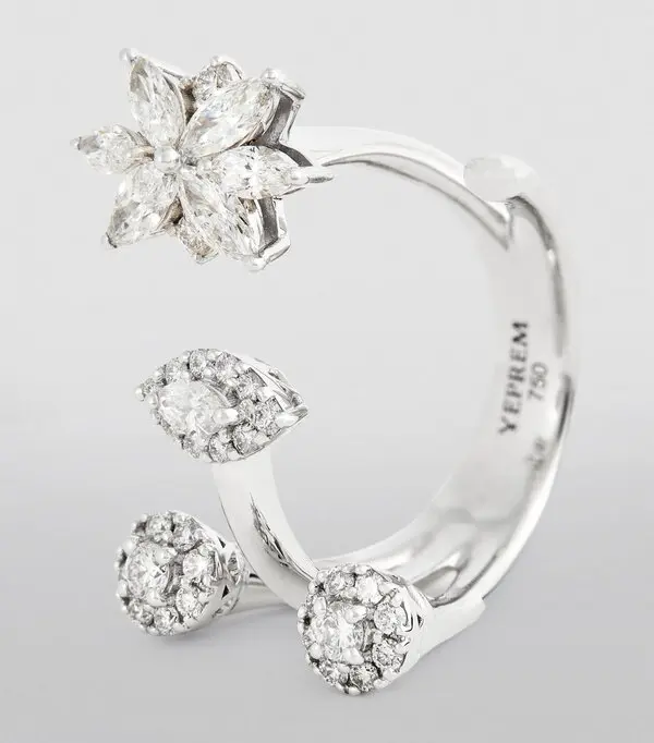 Yeprem Y-not Diamond And Gold Ring