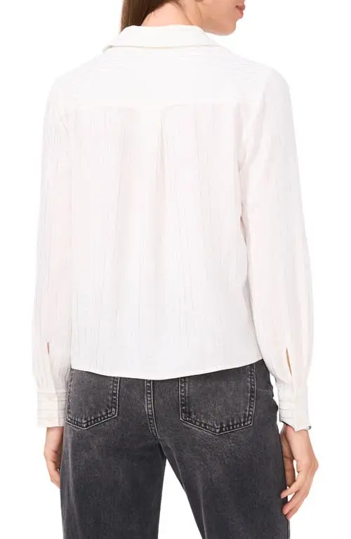Vince Camuto Foil Stripe Button-up Shirt