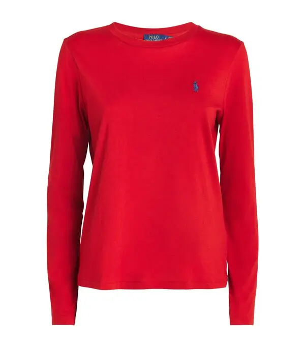 Polo Ralph Lauren Embroidered Pony Cotton T-shirt