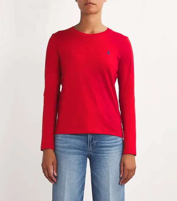 Polo Ralph Lauren Embroidered Pony Cotton T-shirt