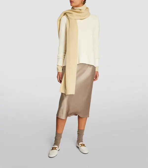 JOSEPH Open Cashmere V-neck Sweater