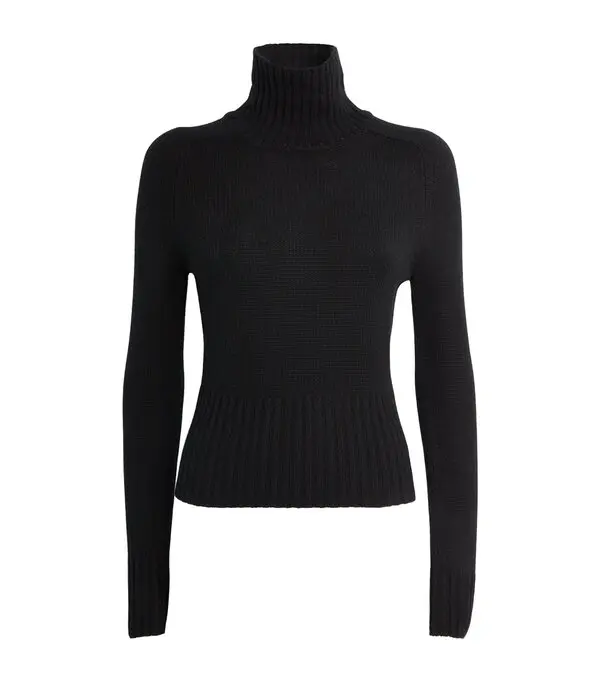 JOSEPH Open Cashmere High-neck Sweater
