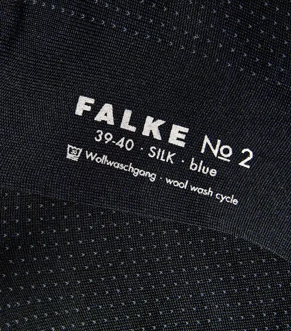 Falke Silk-blend No.2 Socks - Navy