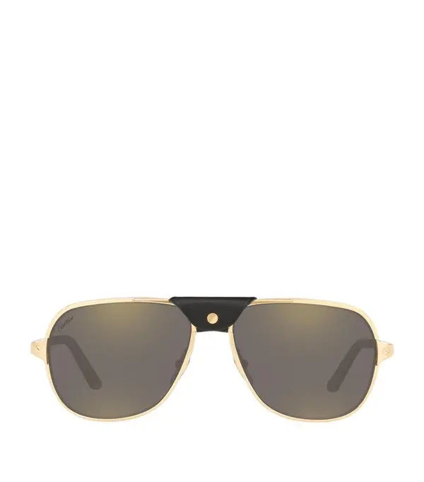 Cartier Santos De Pilot Sunglasses
