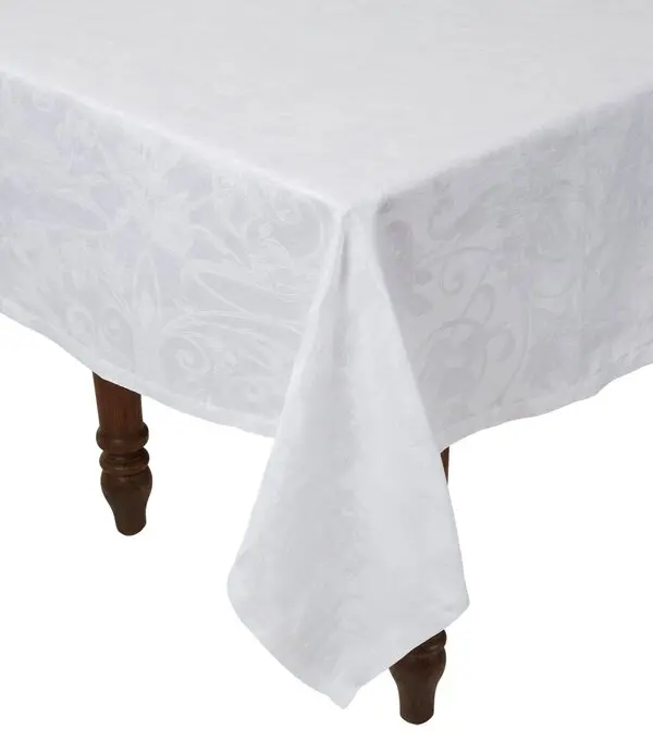 LE JACQUARD FRANÇAIS Tivoli Damask Tablecloth - Black