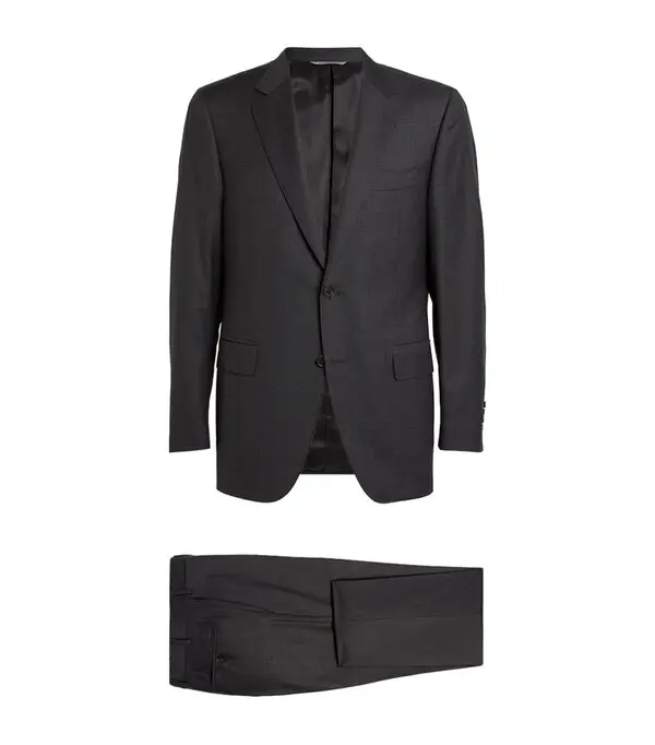 Canali Wool 2-piece Suit - Grey