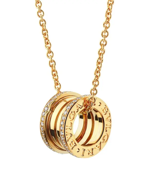 BVLGARI B.zero1 Pendant Necklace - Gold