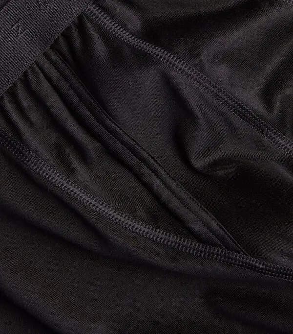 Zimmerli Cotton 252 Royal Classic Boxer Briefs - Black