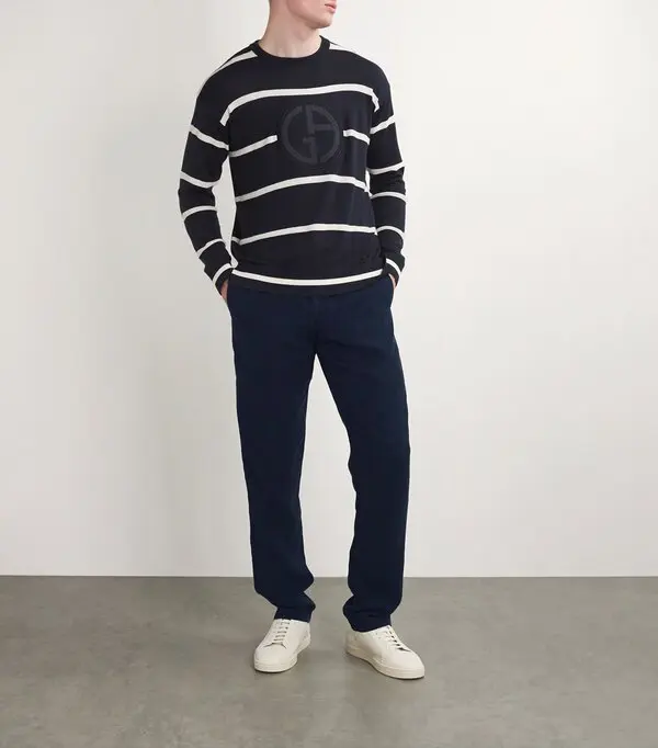 Giorgio Armani Icon Drawstring Trousers