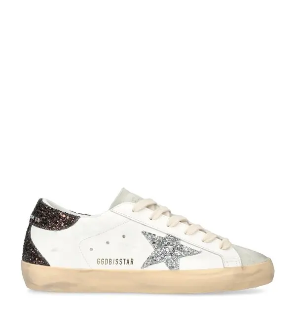 GOLDEN GOOSE Super-star Leather Sneakers - White
