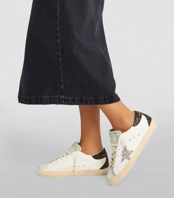 GOLDEN GOOSE Super-star Leather Sneakers - White