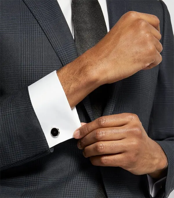 Montblanc Stainless Steel Star Cufflinks