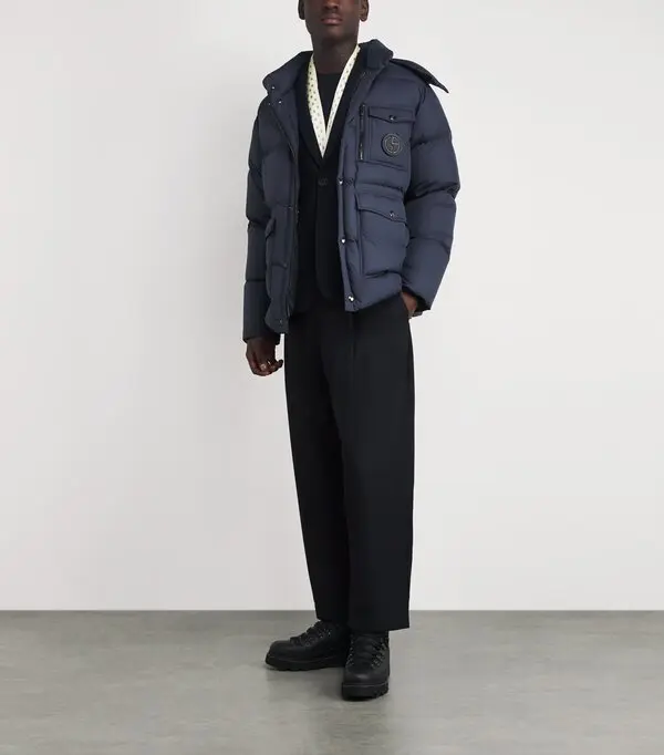 Giorgio Armani Logo Puffer Jacket