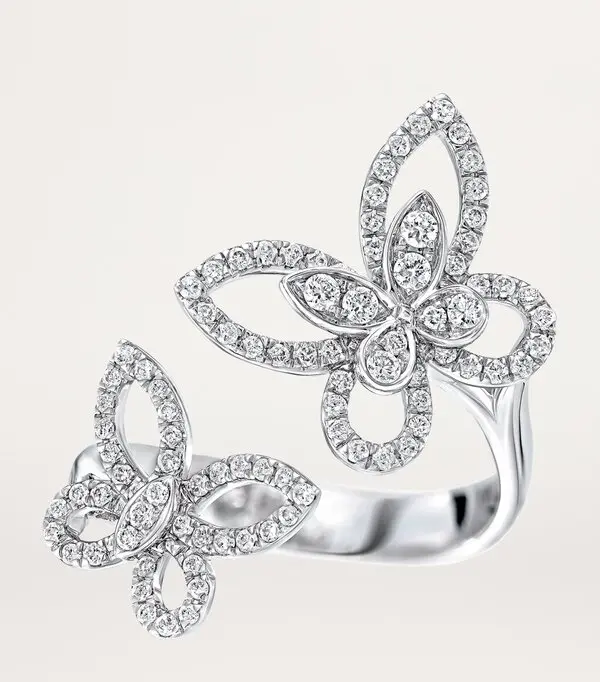 Graff Gold And Diamond Butterfly Ring