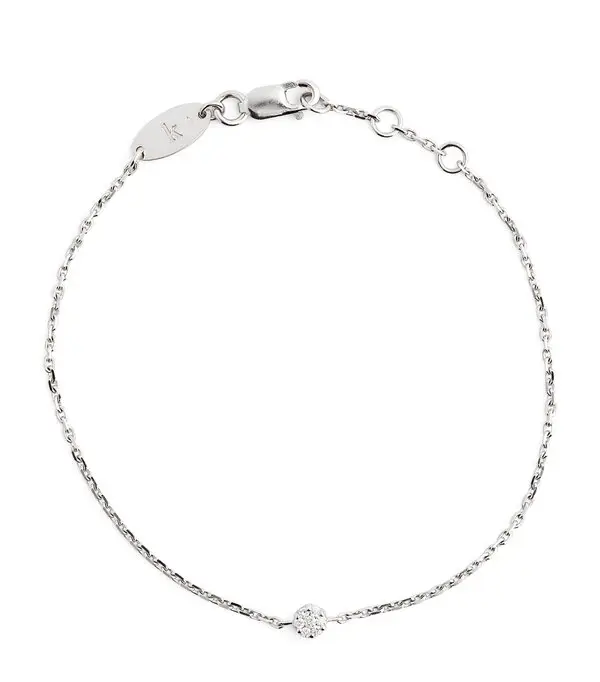 REDLINE Gold And Diamond Illusion Bracelet - White