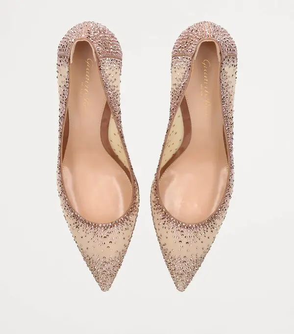 GIANVITO ROSSI Rania 85 Embellished Pumps