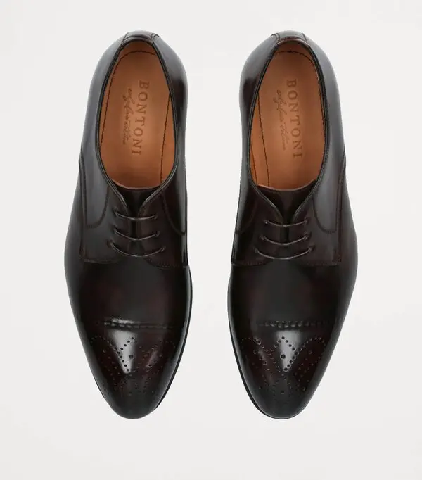 Bontoni Leather Derby Shoes