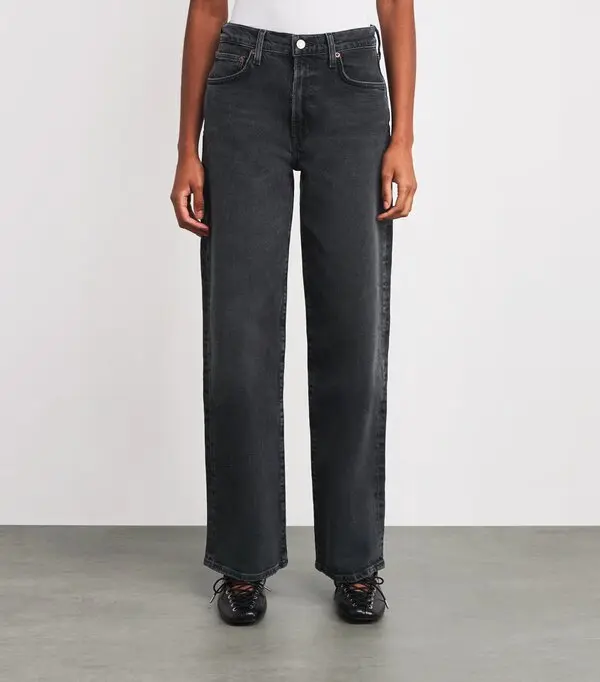 AGOLDE Harper Mid-rise Straight Jeans