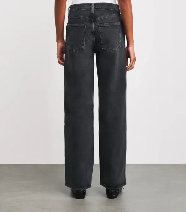 AGOLDE Harper Mid-rise Straight Jeans