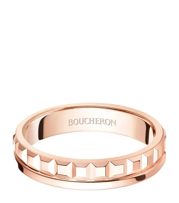 Boucheron Quatre Radiant Edition Wedding Band - Pink