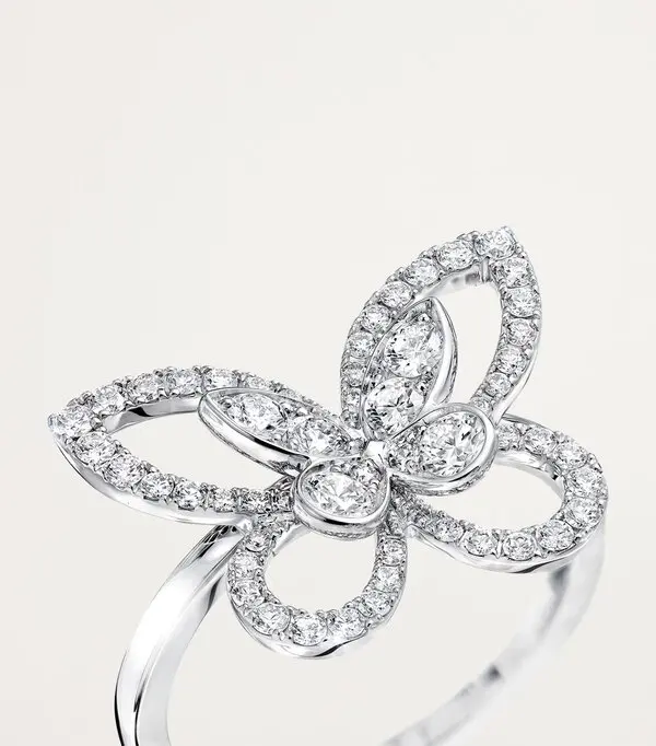 Graff Gold And Diamond Butterfly Ring
