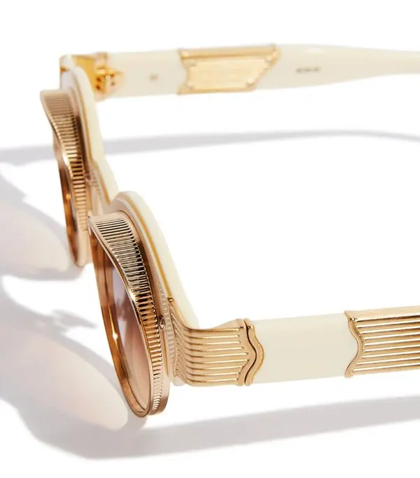 Matsuda Round Frame Sunglasses