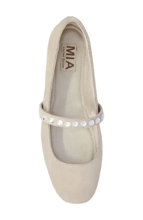 Mia Karolin Mary Jane Flat - Sand