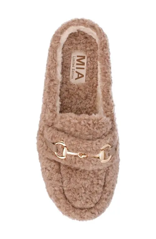 Mia Faux Shearling Slipper