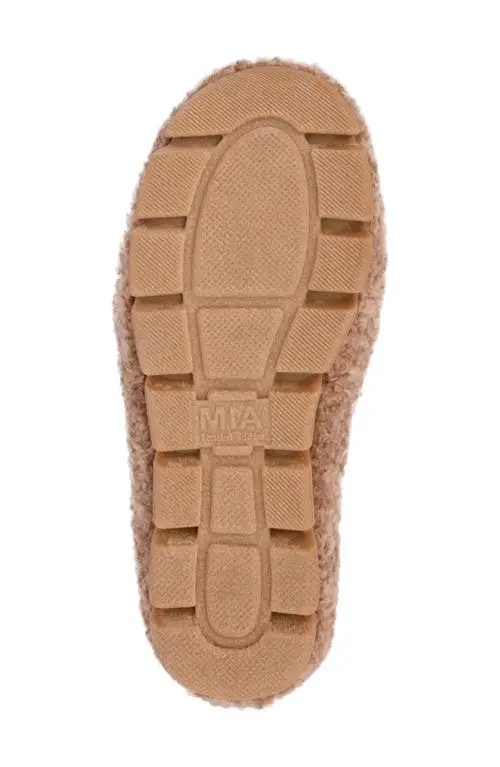 Mia Faux Shearling Slipper