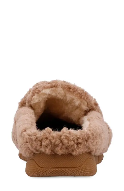 Mia Faux Shearling Slipper