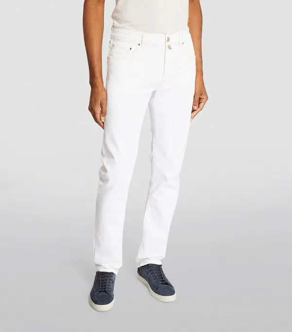 Jacob Cohen Bard Slim Jeans - White