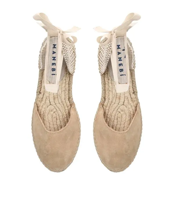 Manebí Suede Hamptons Espadrilles