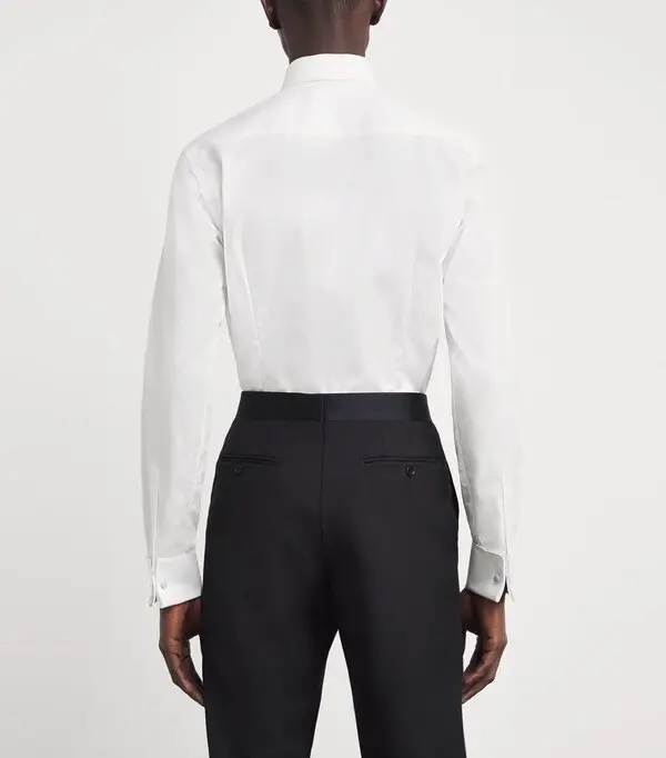Eton Pleated Slim Fit Shirt