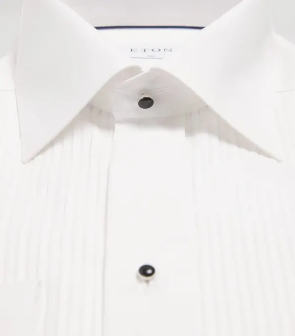 Eton Pleated Slim Fit Shirt