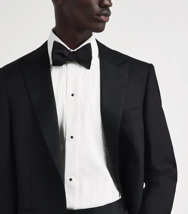 Eton Pleated Slim Fit Shirt