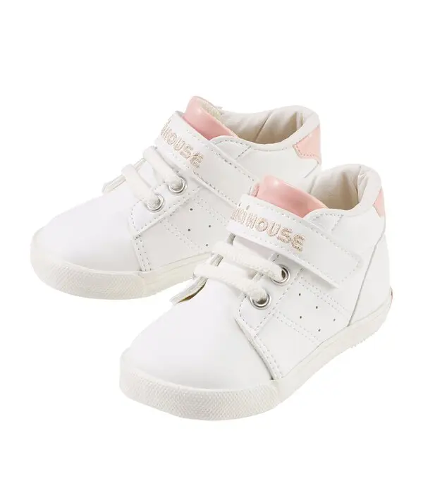 MIKI HOUSE Velcro-strap High-top Sneakers