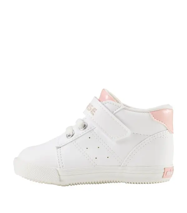 MIKI HOUSE Velcro-strap High-top Sneakers