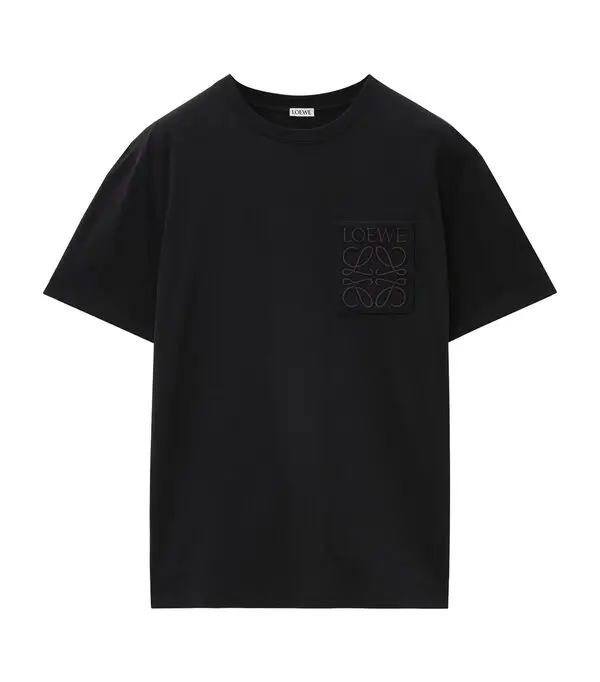 Loewe Pocket Anagram T-shirt - Black