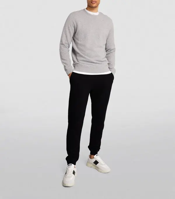 Sunspel Loopback Sweatpants - Black